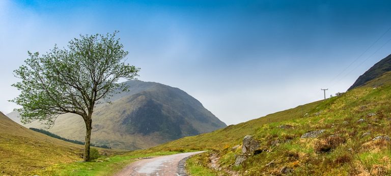 The Glen Etive Road - Scotland Info Guide